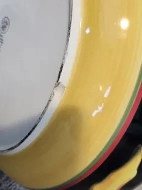 Fiesta | Dining | Bowls Party Fiesta Clay Art 203 Ceramic Chip Dip Set ...